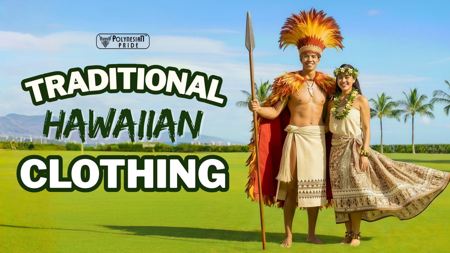 Traditional Hawaiian Clothing From Kapa Cloth: Malo and Pa'u